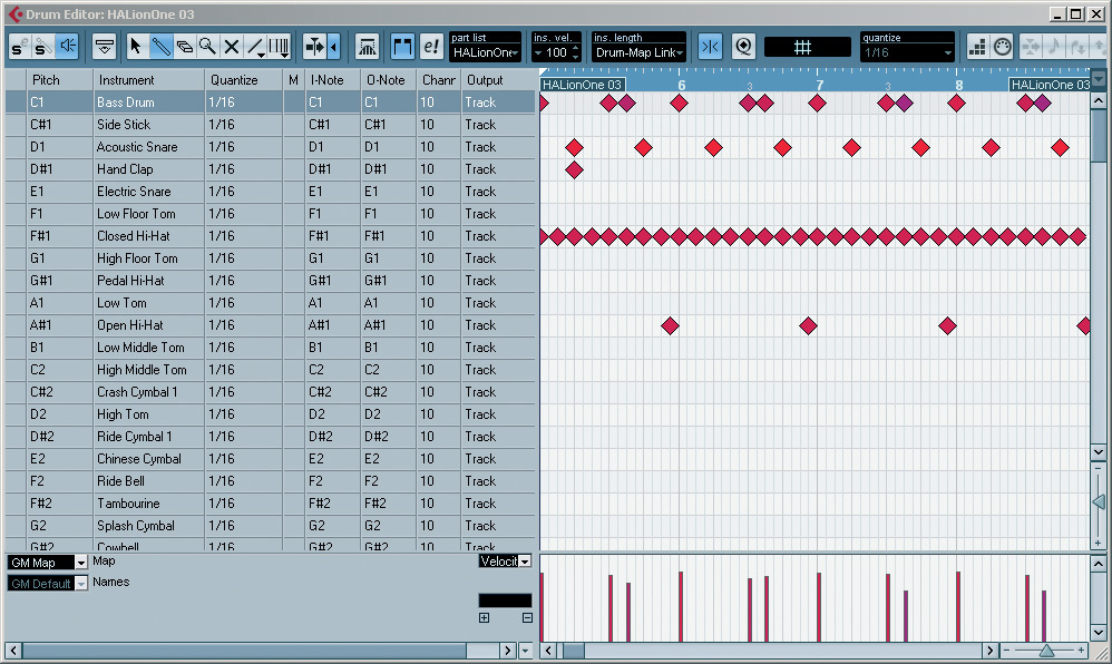 Drum Maps