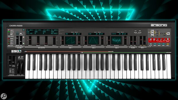 Cherry Audio recreate the Ensoniq ESQ-1
