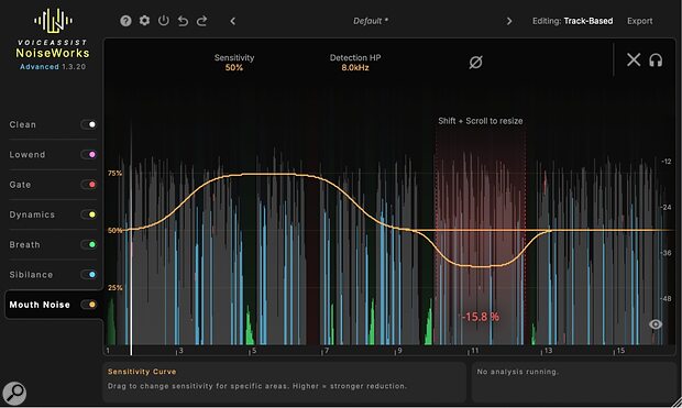 NoiseWorks Audio add Mouth De-Click to VoiceAssist
