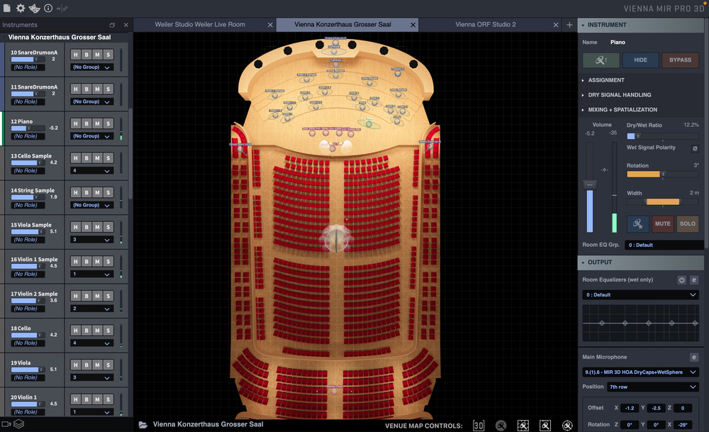 Vienna Symphonic Library MIR Pro 3D & Vienna Power House