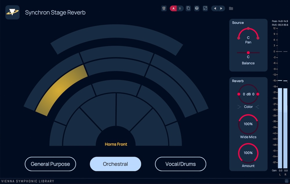 VSL release Synchron Stage Reverb